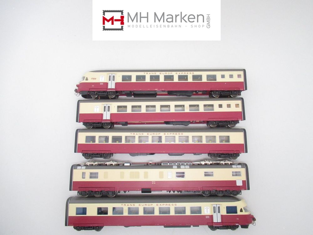 TRIX 22135 Schweizer TEE-Elektro-Triebzug Gottardo DigiSound (Gebraucht ...