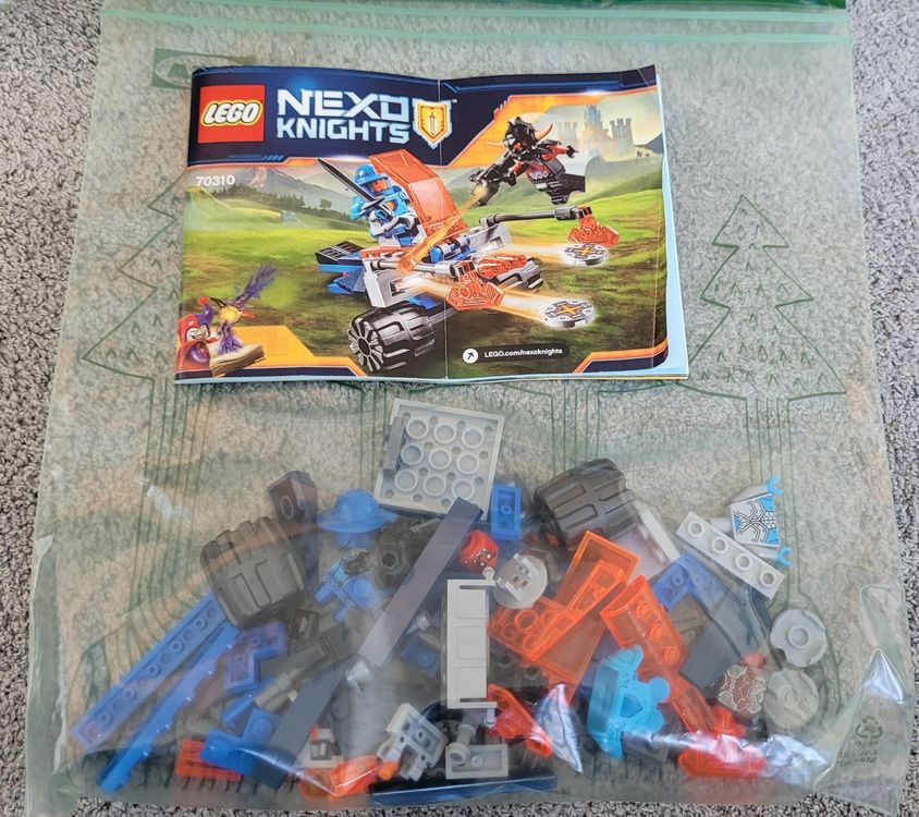 Lego nexo Knights 70310 Knighton Scheiben Werfer (Gebraucht) in ...