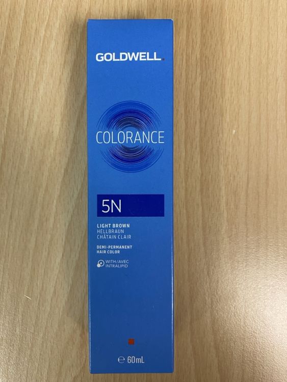 3 Tuben Goldwell Colorance 5N Hellbraun Haarfarbe (Neu und ...