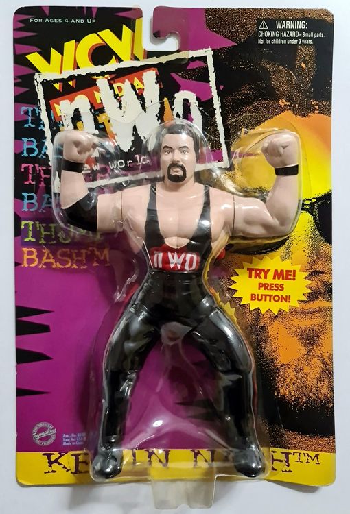 WCW Actionfigur Kevin Nash, Monday Nitro, OVP (Neu (gemäss Beschreibung ...