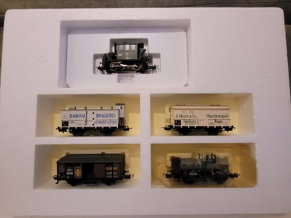 Trix 21218 coffret "Glaskasten" KPEV, HO / DC analogique (Gebraucht) in ...