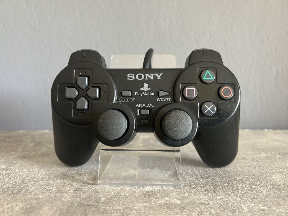 PS2 Controller / Dualshock 2 - Black / Schwarz / noir | Kaufen auf Ricardo