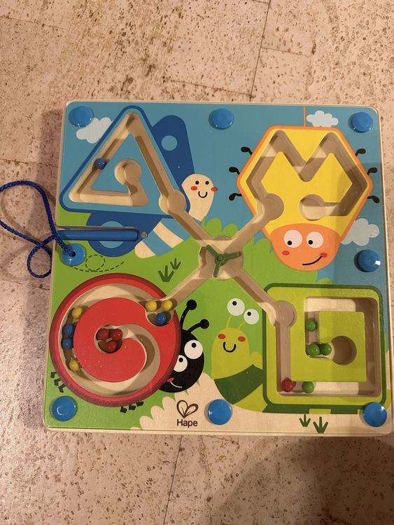 Hape colour match magnet puzzle board for 2 years + | Kaufen auf Ricardo