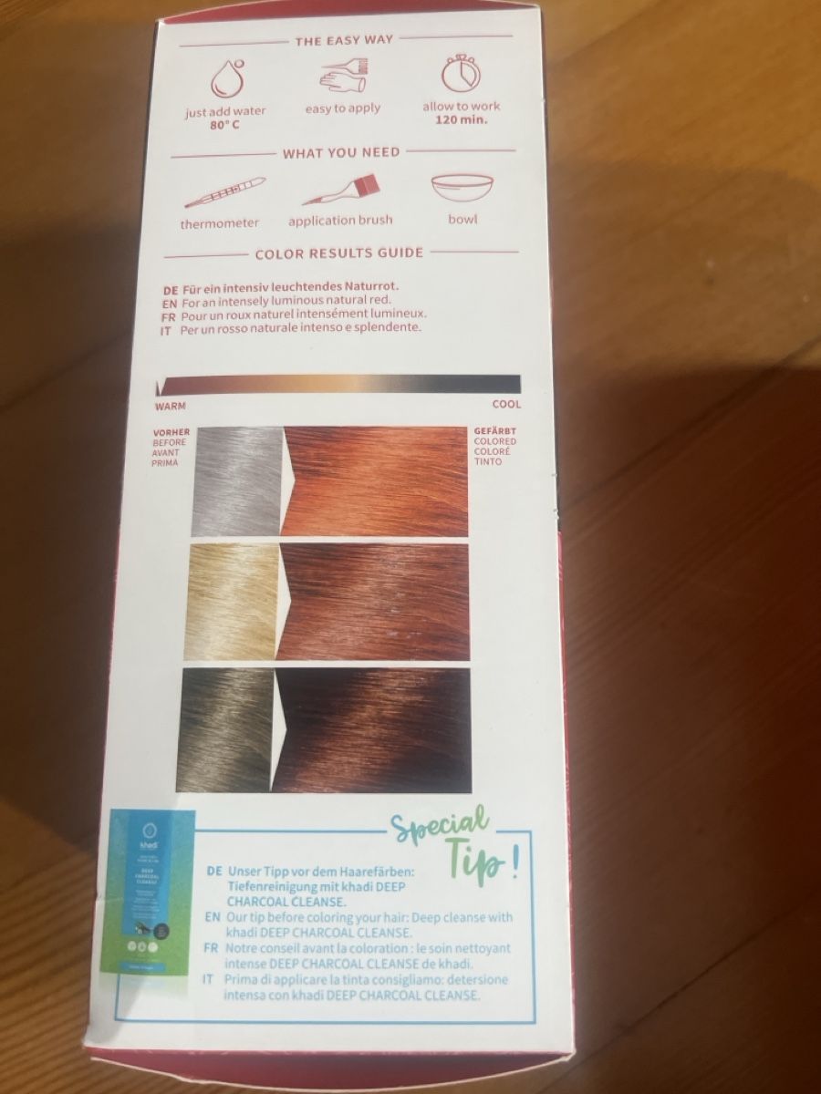 Khadi Natural Reines Henna - 4 Boxes Brand New (Neu und ...