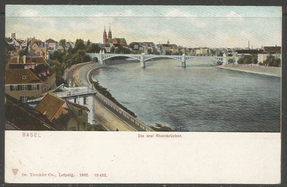 Carte P ( Basel / Die drei Rheinbrücken ) | Kaufen auf Ricardo