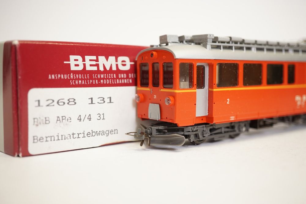 -> Shop 4∑ Bemo 1268 131 RhB ABe 4/4 31 Berninatriebwagen (Gebraucht ...