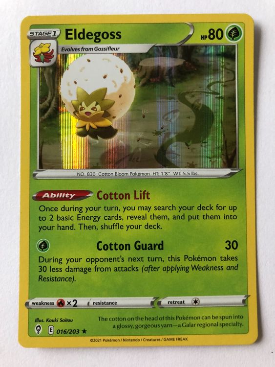Eldegoss - Holo - Pokemon (Neu (gemäss Beschreibung)) in Nussbaumen AG ...