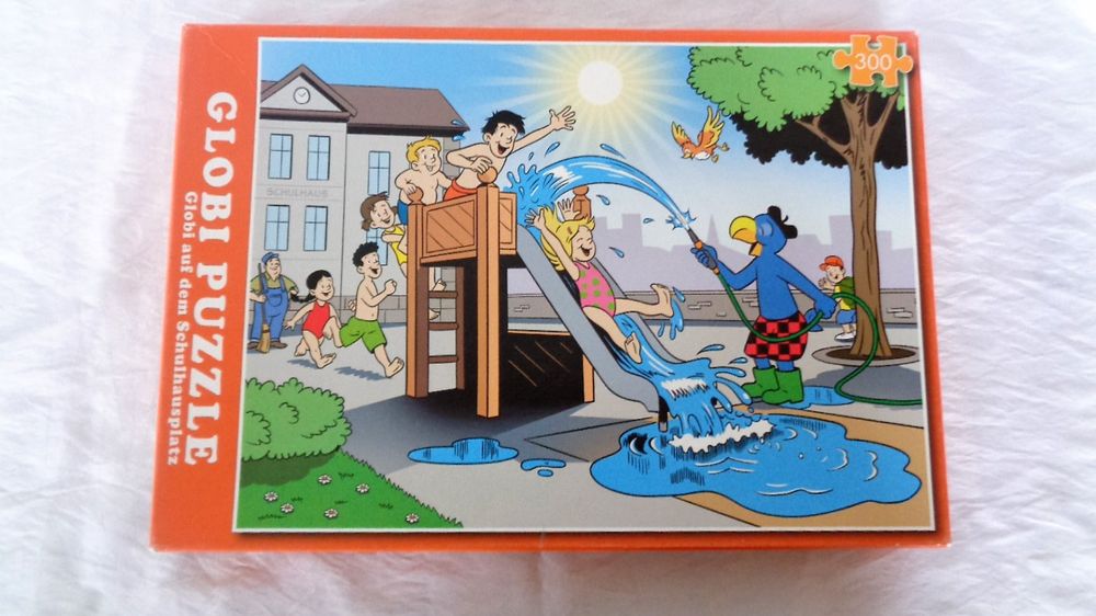 Globi Puzzle / Auf dem Spielplatz / 300 Teile - Komplett | Kaufen auf ...