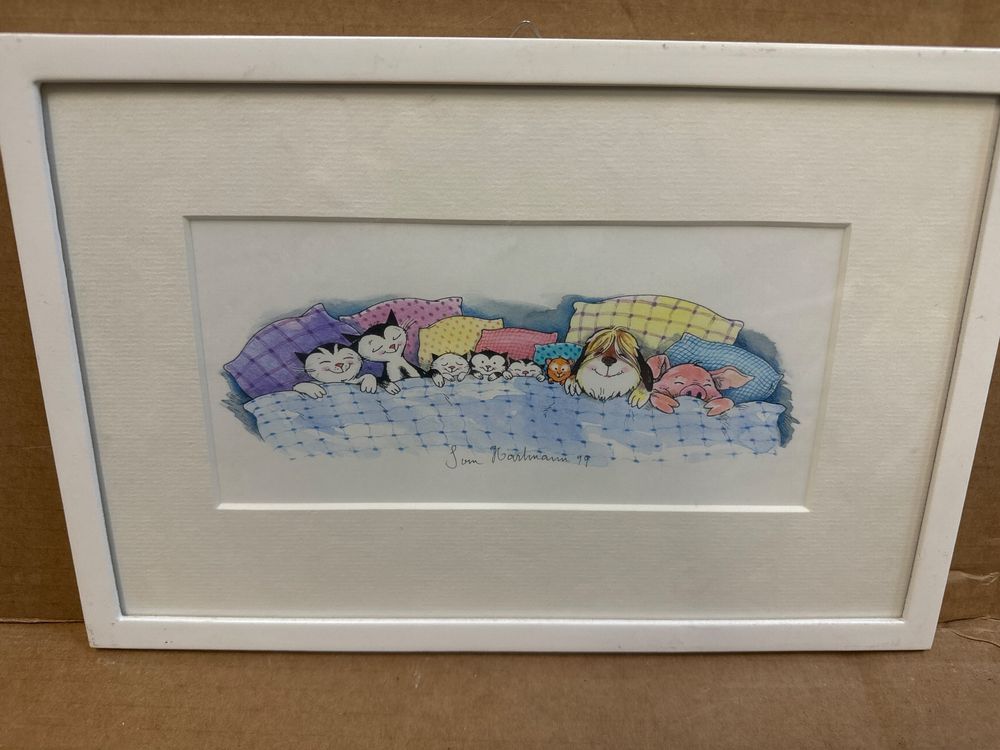 Sven Hartmann Aquarell Unikat! | Kaufen auf Ricardo