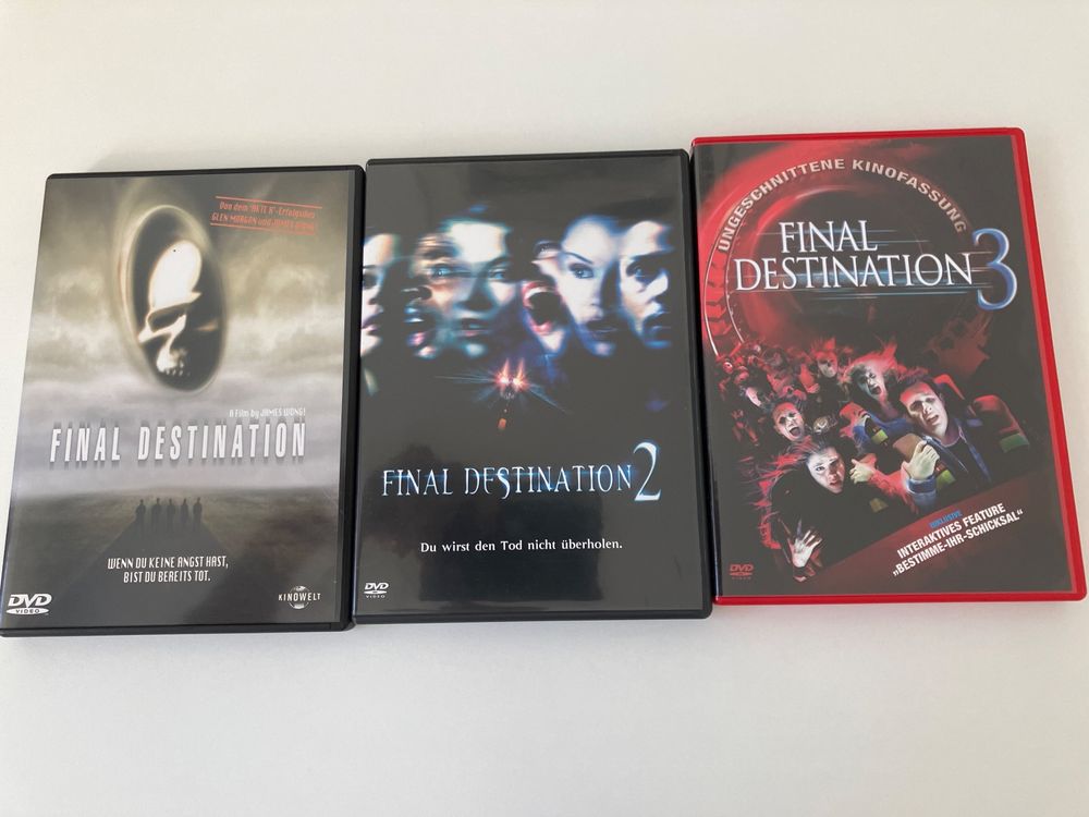 Final Destination 1+2+3 (DVD) (Gebraucht) in Arbon für CHF 3 – mit ...