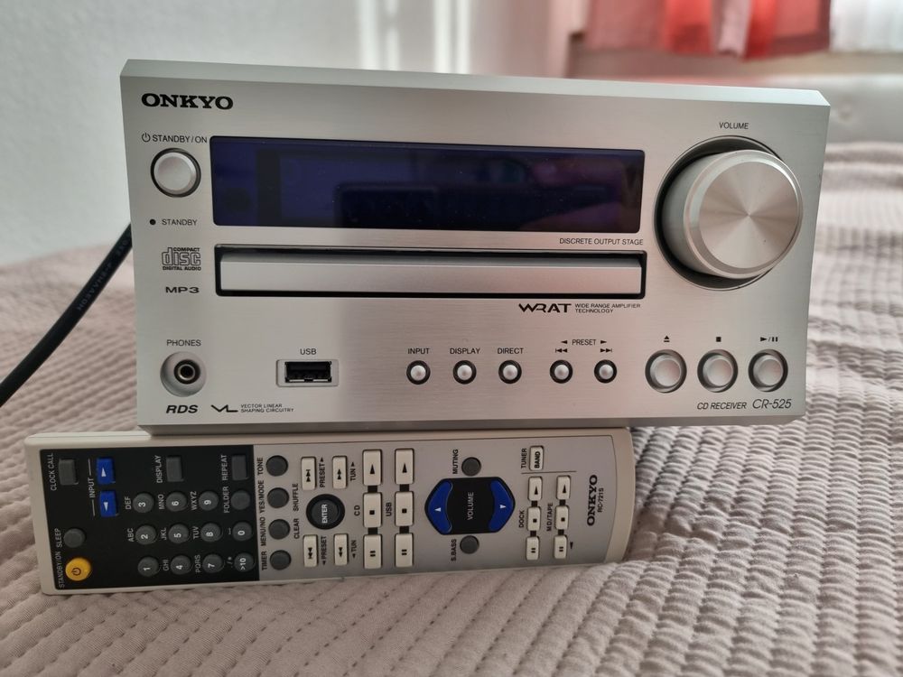 ONKYO Cd Receiver CR-525 (Gebraucht) in murten für CHF 49 – mit Lieferung auf Ricardo kaufen