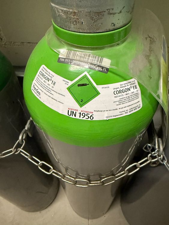 Gasflasche Corgon 18 Voll (Neu (gemäss Beschreibung)) in Zug für CHF ...