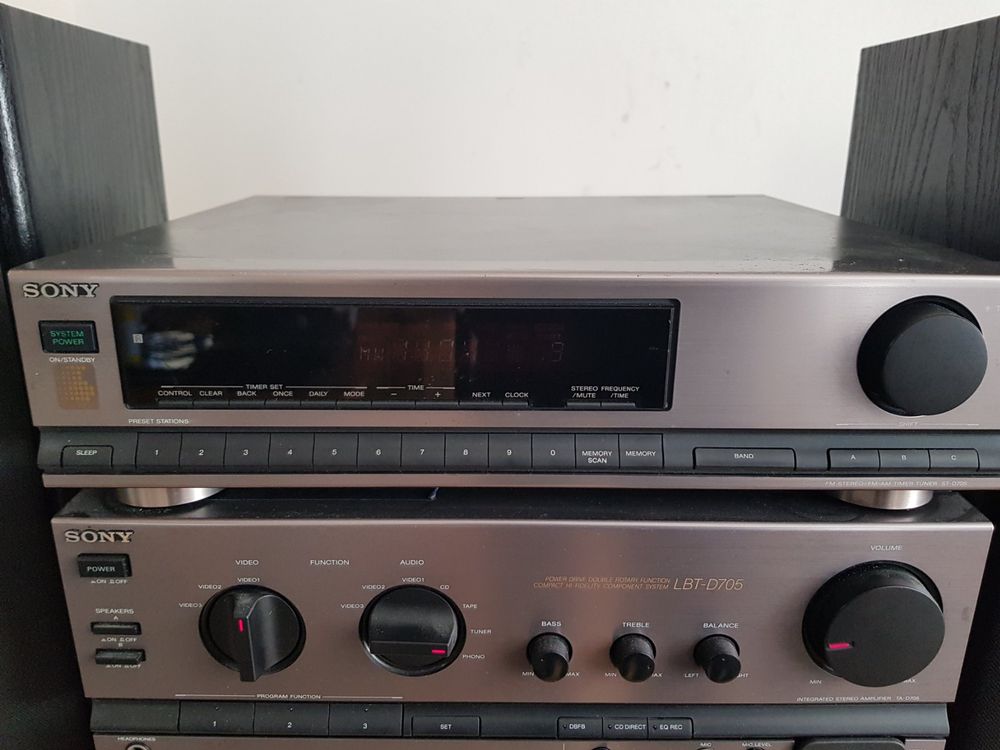 Stereo Anlage Sony D705 HiFi Vintage (Gebraucht) in Walterswil BE für ...