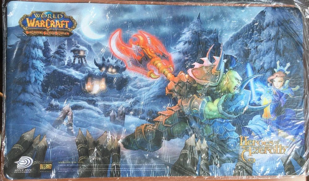 World of Warcraft WoW TCG Playmat Heroes of Azeroth Neu (Neu und ...