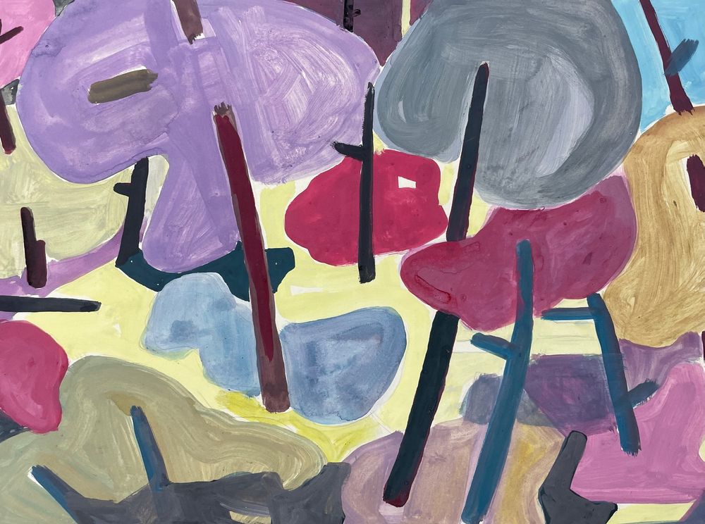 Peter Mieg (1906-1990) grosses Gemälde (Gebraucht) in Root für CHF 355 ...