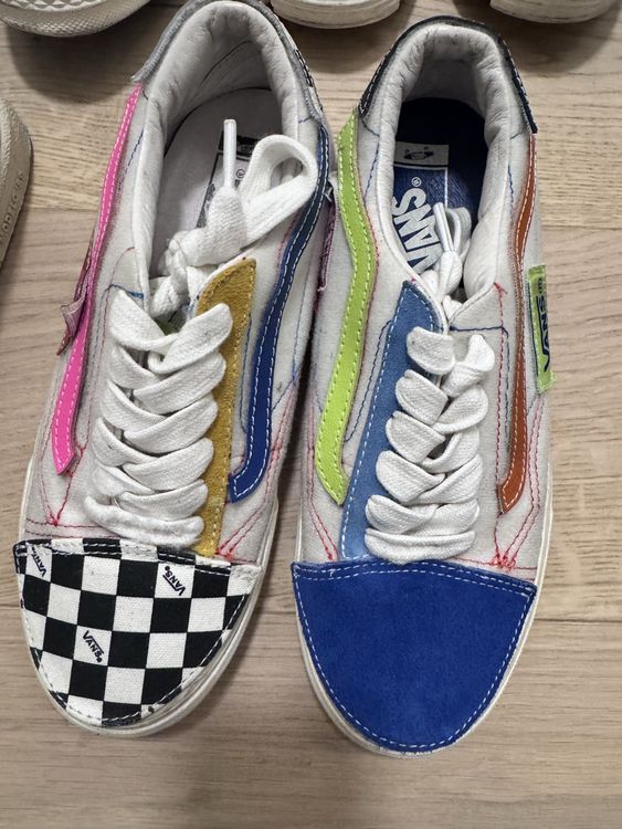 Colorful Vans Old Skool, Unique Design (Gebraucht) in Wilen b. Wollerau ...