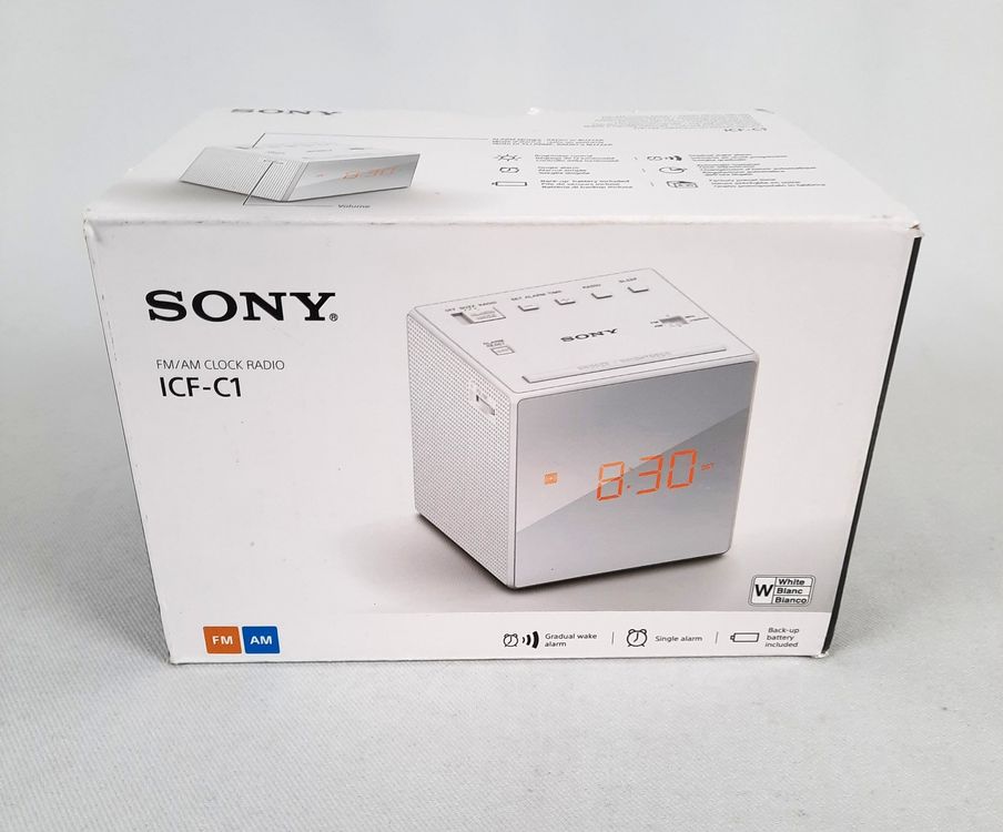 SONY ICF-C1 FM/AM Radiowecker (Neu (gemäss Beschreibung)) in Beinwil am See für CHF 13 – mit ...
