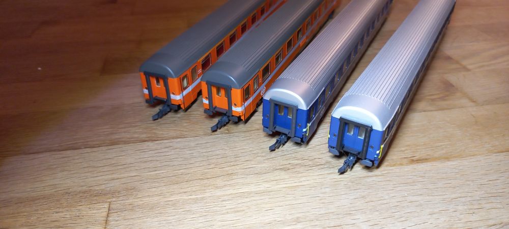 4x Roco SBB Eurofima 44650 & 44655 Bcm / Am H0 1:87 DC | Kaufen auf Ricardo