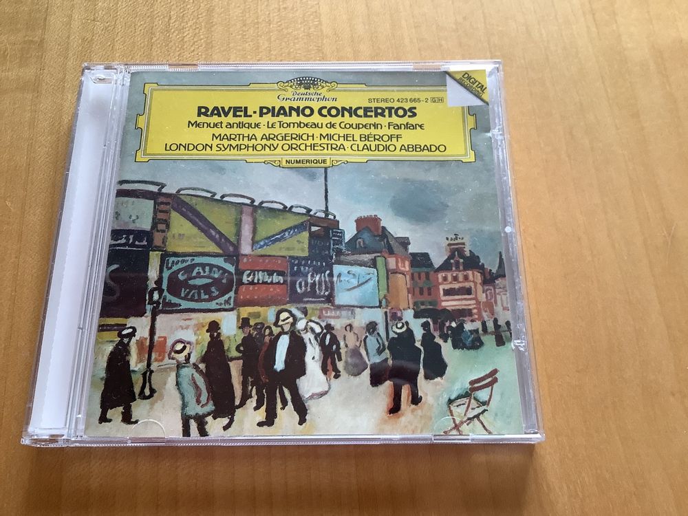 Ravel Piano Concertos. Martha Argerich | Kaufen auf Ricardo
