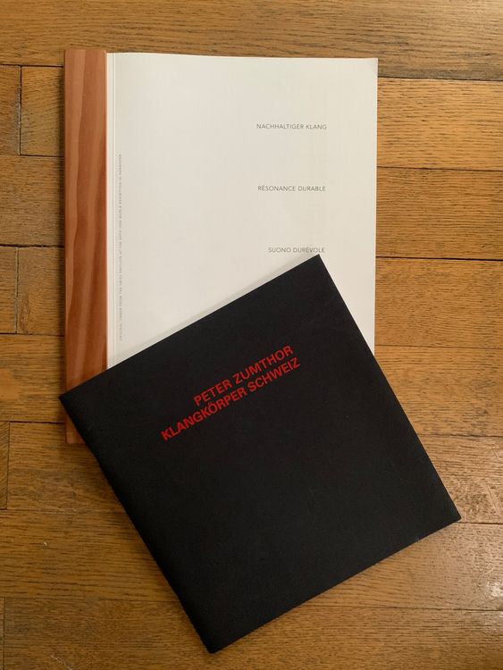 Peter Zumthor Klangkörper Schweiz | Kaufen auf Ricardo