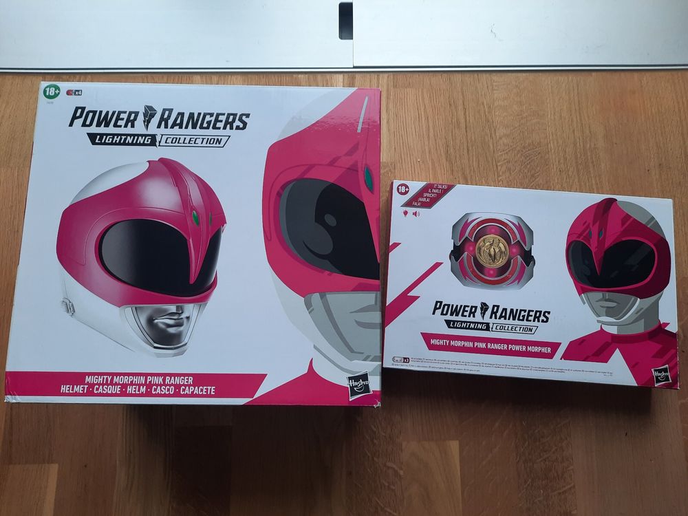 Hasbro Power Rangers - Pink Ranger Deluxe Helm und Morpher (Gebraucht ...