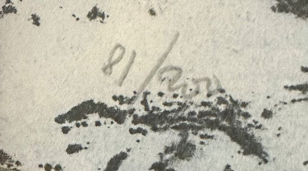 Max Hegetschweiler (1902-1995) Litho Handsig (Gebraucht) in Hochdorf für CHF 5 – nur Abholung ...