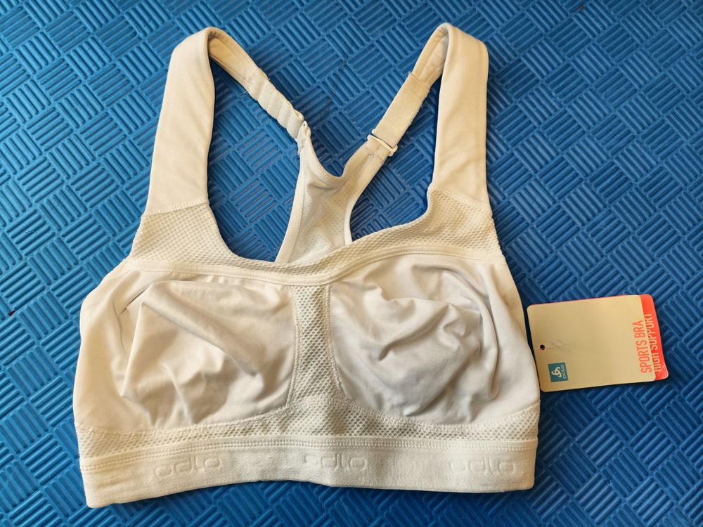 Odlo Sport-BH High Ultimate Gr 70F Damen weiss Neu | Kaufen auf Ricardo