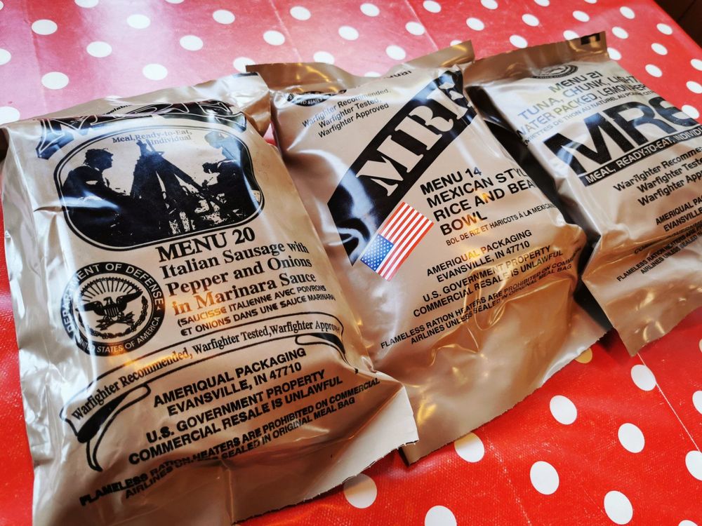 Original US Army Ration MRE 3 Stück! Insp. 2024/25 (Neu und originalverpackt) in Bischofszell ...