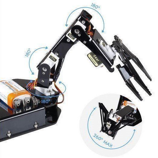 SunFounder Roboterarm (Arduino) Komplettbausatz (Neu und originalverpackt) in Anglikon für CHF ...