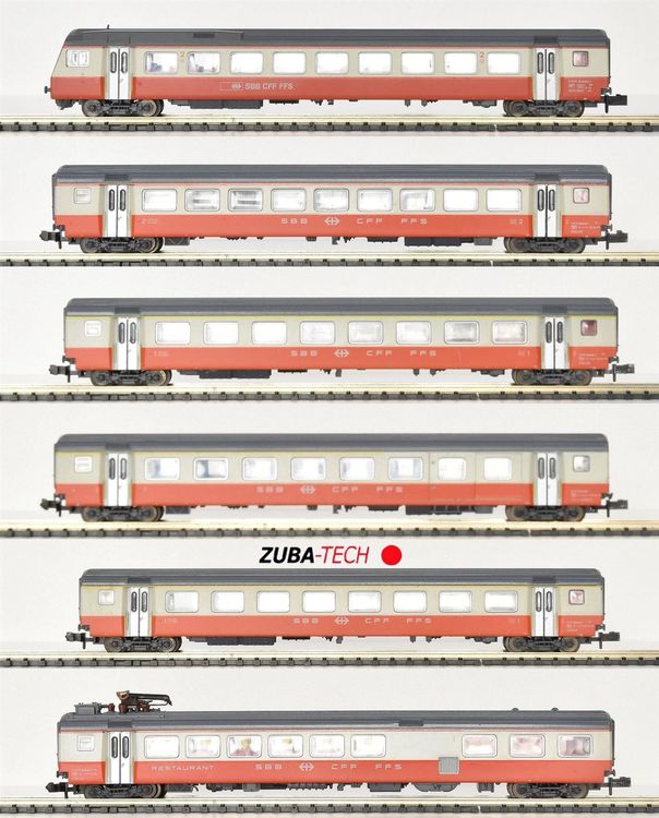 Minitrix 6x Personenwagen EW III SBB N (Gebraucht) in St. Gallen für CHF 85 – mit Lieferung auf ...