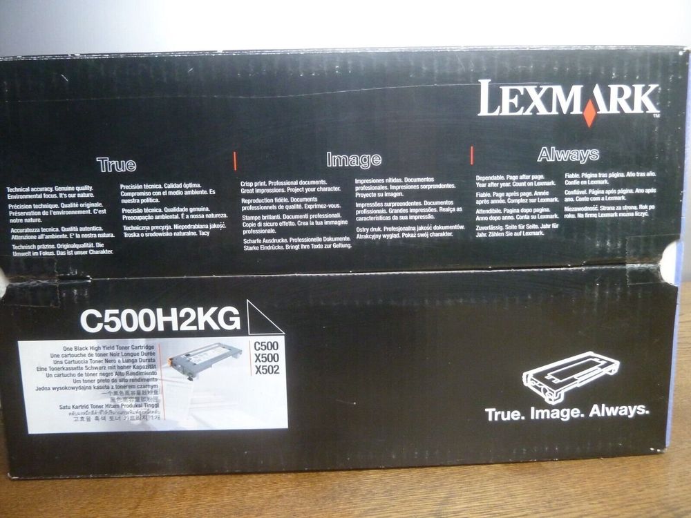 Lexmark C500n, X500n, X502n black Toner, C500H2KG, Top Preis (Neu und ...
