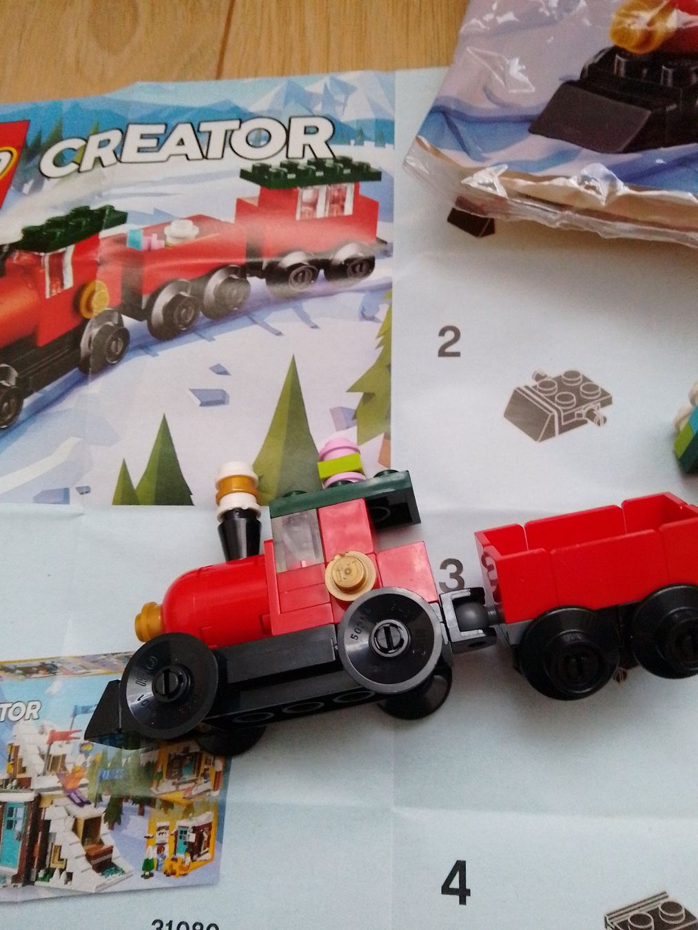 Lego creator 30543 Weihnachtszug kleine Loki mit 2 Wagen (Gebraucht) in ...