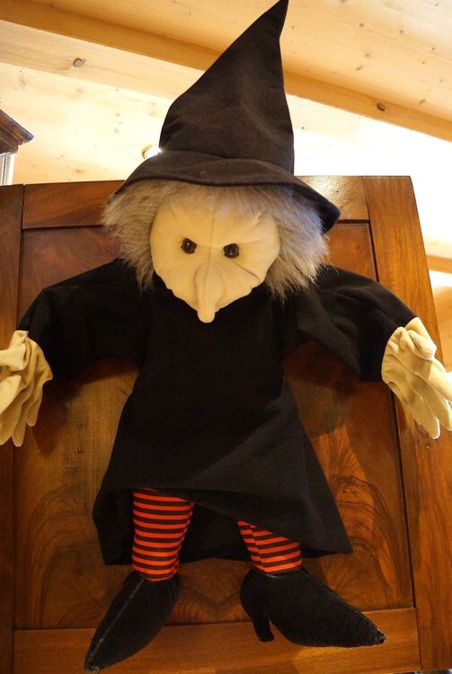 Handpuppe Folkmanis Hexe groß | Kaufen auf Ricardo
