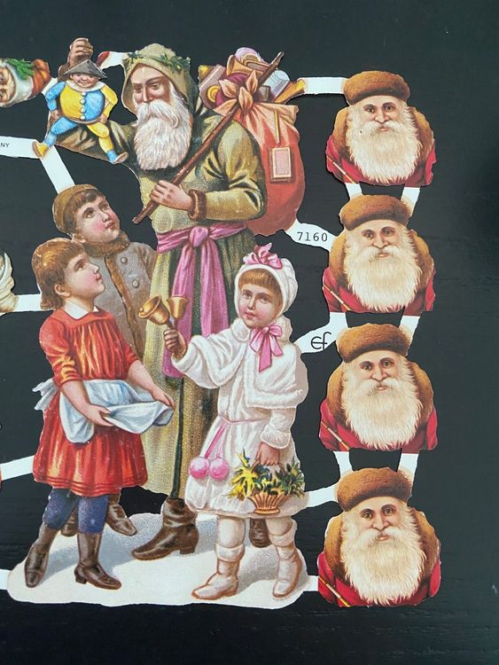 Oblaten Nostalgie Weihnachten Glanzbilder Nikolaus (Neu und originalverpackt) in Luzern für CHF ...