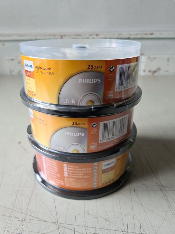 Philips CD-R Rohlinge 3 Spindel (Neu und originalverpackt) in Oberburg ...