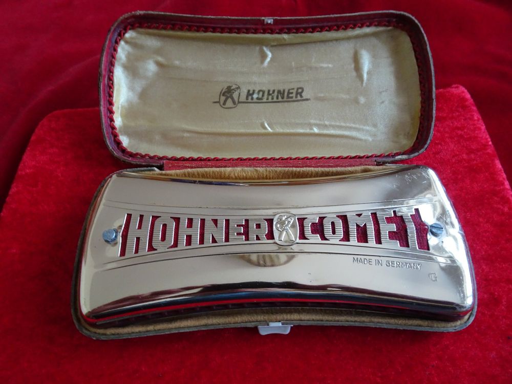 Hohner Mundharmonika Comet Gold Alt ink. Box (Gebraucht) in St.Gallen ...