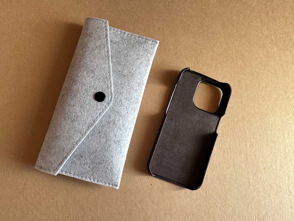 Öl Wachs Luxus Echtem Leder Hülle Für Iphone 14 Pro (Gebraucht) in ...