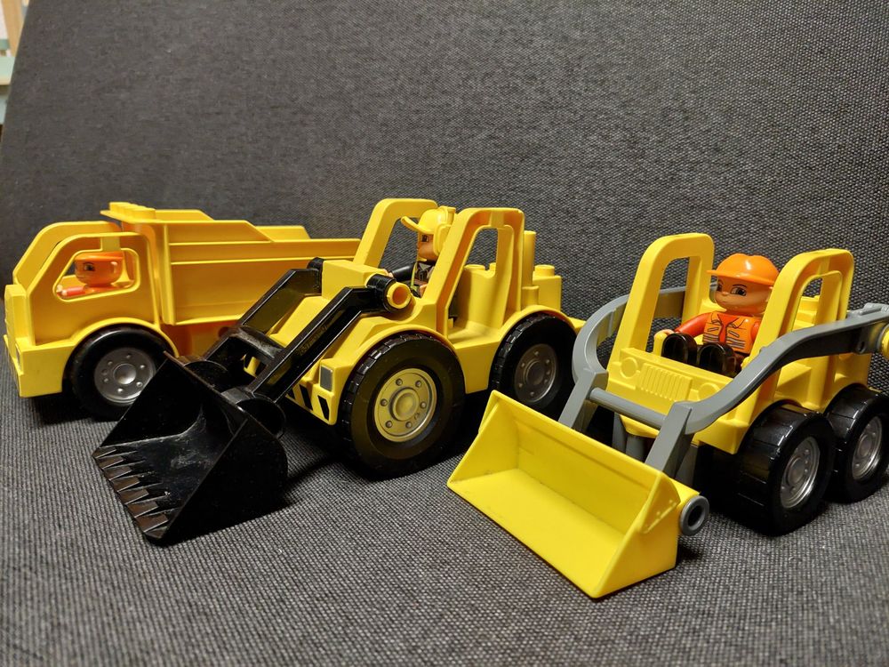 3ee Set Lego Duplo Baufahrzeuge Bagger/ Kipper (D'occasion) à Sevelen pour CHF 18 – avec ...