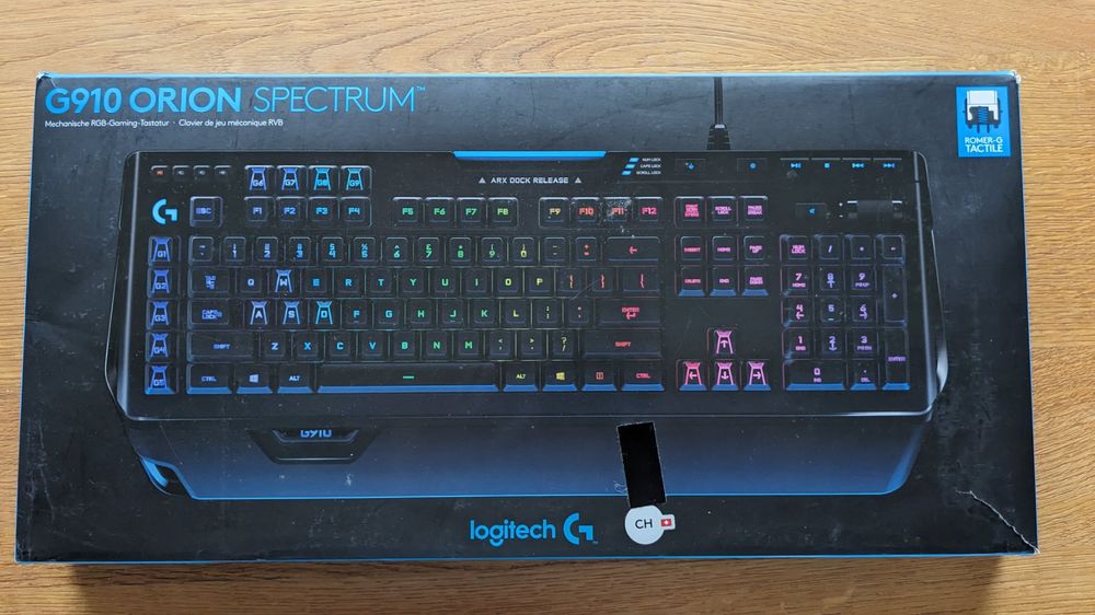 Logitech G910 Tastatur (Gebraucht) in Romanshorn für CHF 40 – mit ...