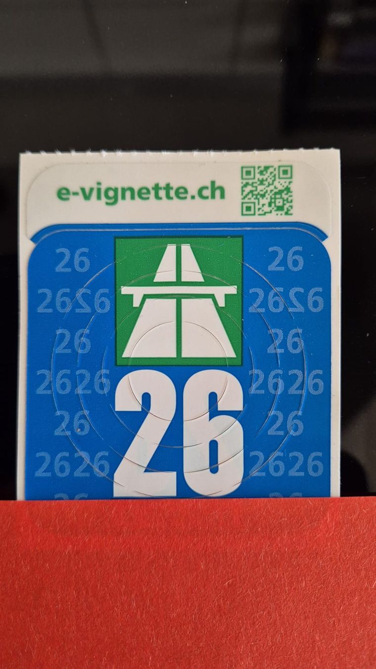 Autobahnvignette 2026 (Neu (gemäss Beschreibung)) in Thal für CHF 38 ...