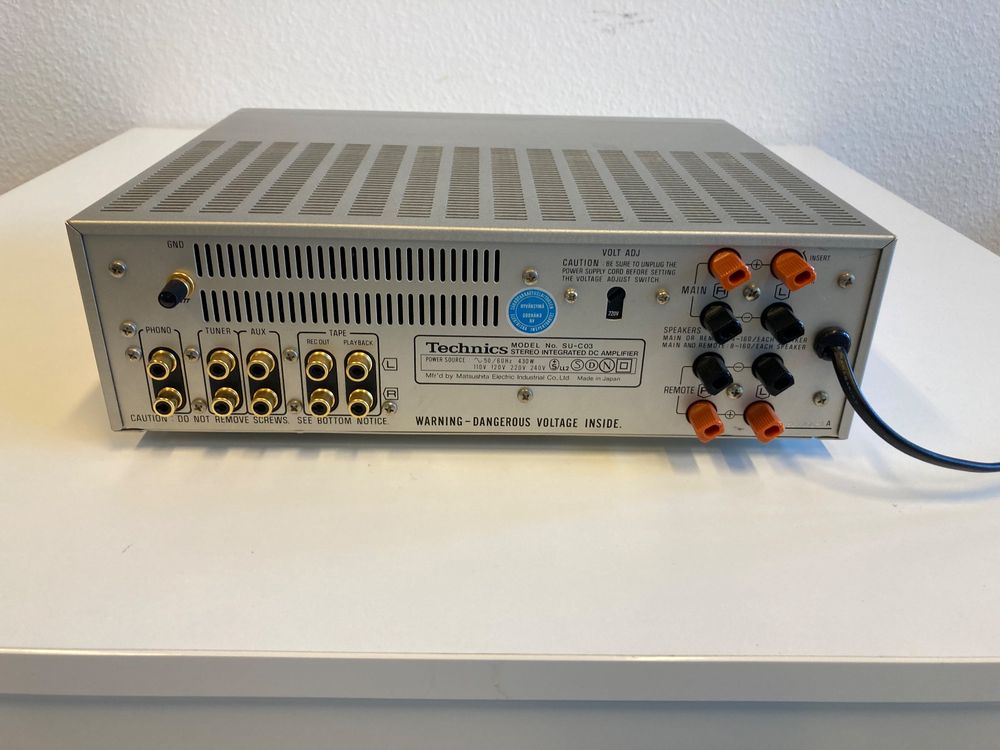 Technics SU-C03 Stereo Integrated DC Amplifier | Acheter sur Ricardo