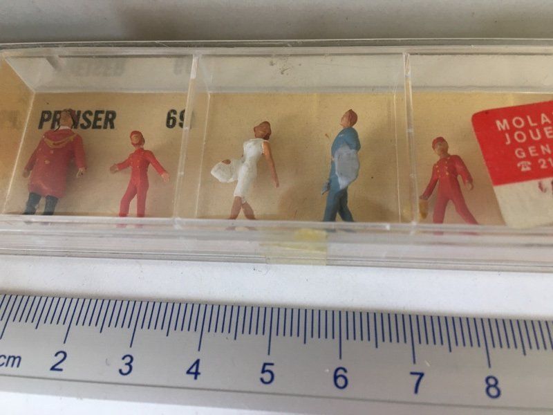 3er Set Merten H0 69, 2191, 2301 Figuren Passanten, Kinder (Gebraucht ...
