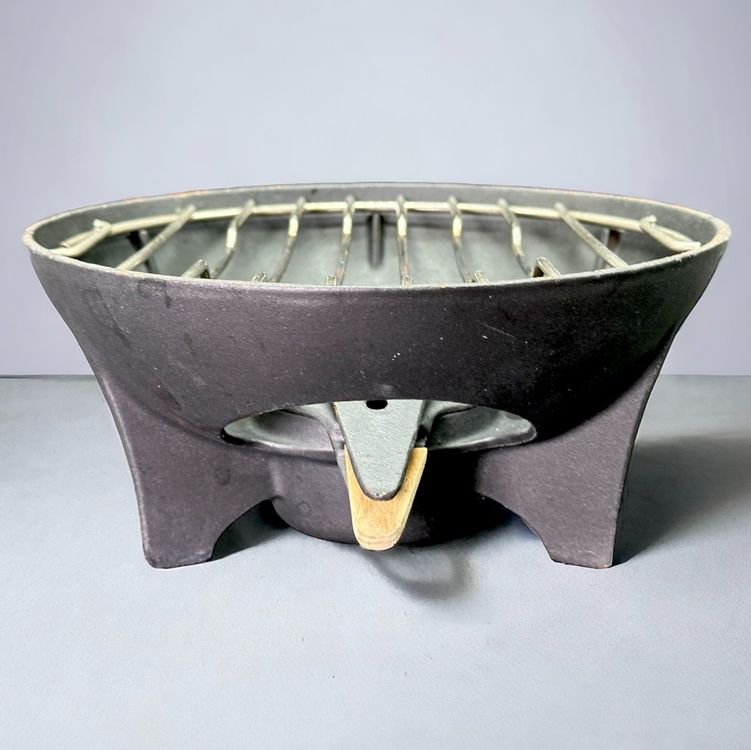 Réchaud à fondue LE CREUSET en fonte noire | Kaufen auf Ricardo