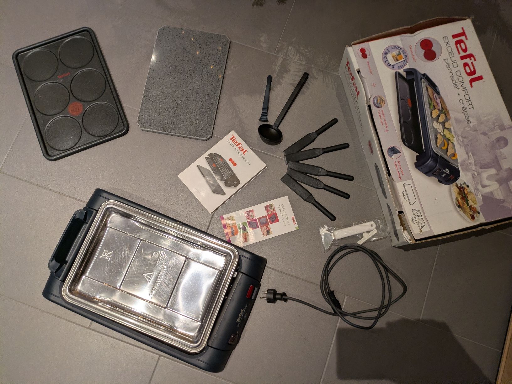 Tefal excelio comfort pierrade et crêpes (D'occasion) à Ittigen pour ...