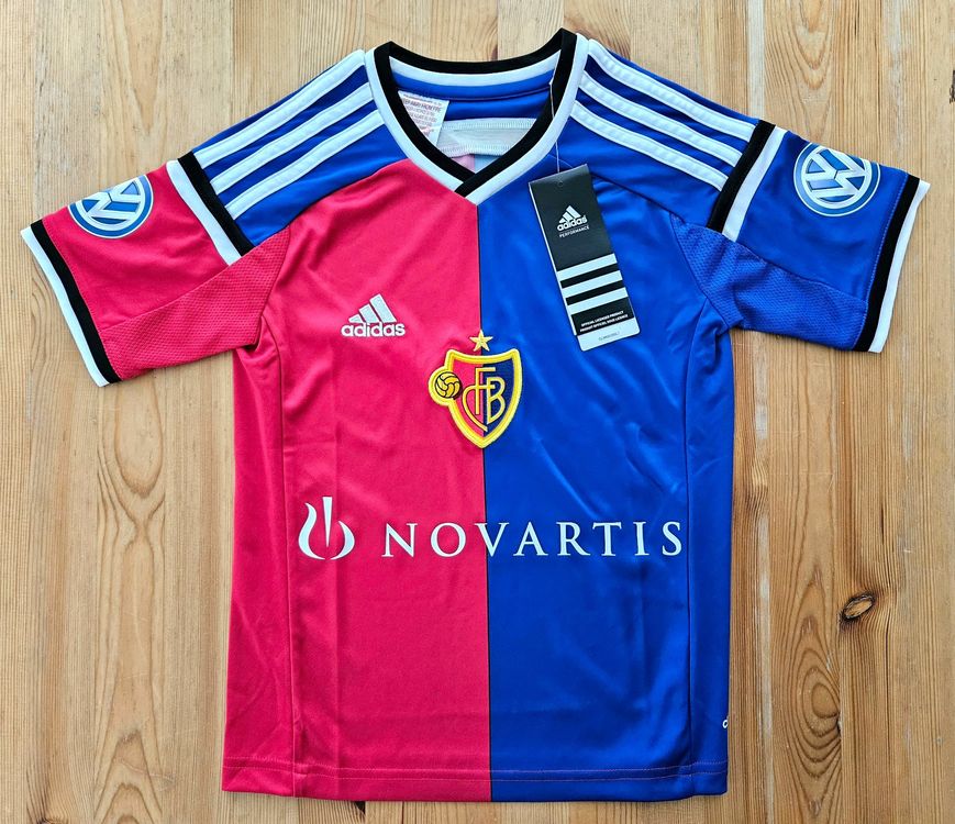 FC Basel Trikot NEU original adidas Grösse 128 Novartis FCB | Kaufen auf Ricardo