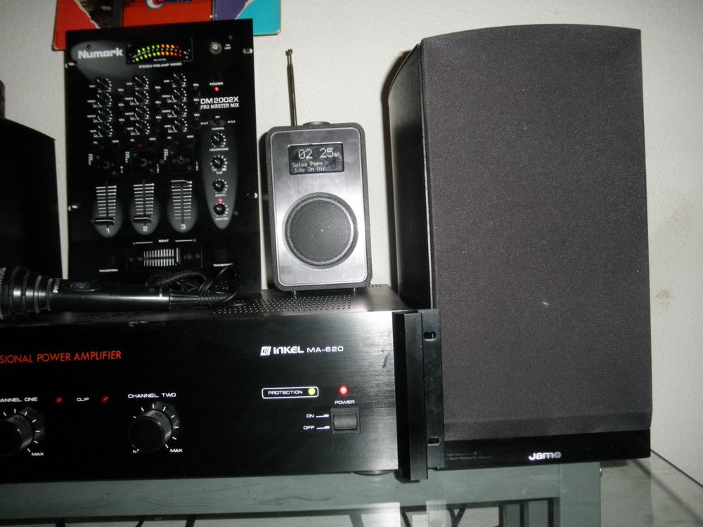 PA STEREO ANLAGE INKEL AMPLIFIER+JAMO BOXEN | Kaufen auf Ricardo