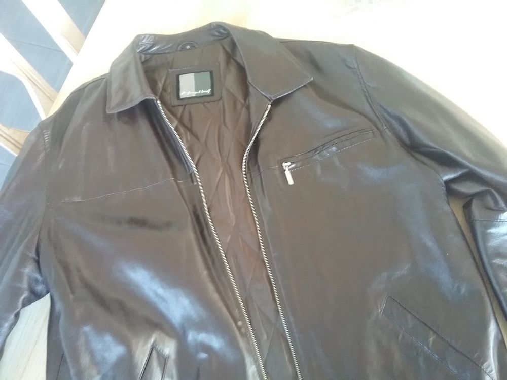 Lederjacke Braun Herren | Kaufen auf Ricardo