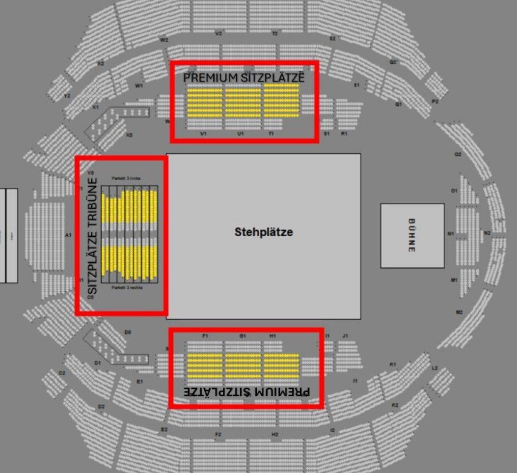 Teddy Swims Zürich Hallenstadion Premium Sitzplätze (Neu und ...