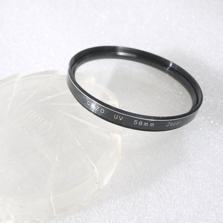 Vintage Cozo 58mm UV Filter / filtre. Japan. (Gebraucht) in Egg b ...