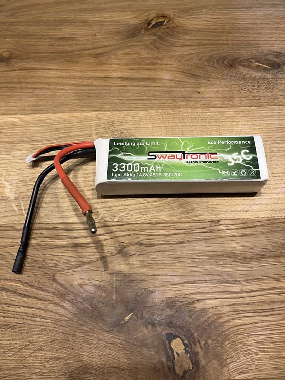 SWAYTRONIC LiPo 4S 14.8V 3300mAh 35C/70C (Gebraucht) in Bellach für CHF 45 – mit Lieferung auf ...